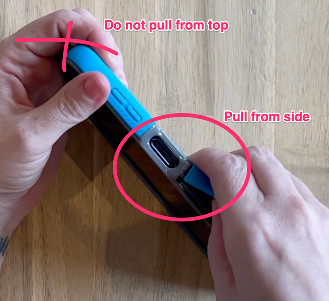 How to use a Dual Layer Case with a Pinwheel Plus 3 Phone – Pinwheel