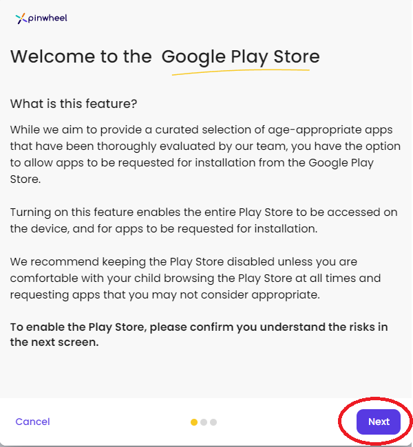 How to enable Google Play Store on your Pinwheel Phone? – Pinwheel