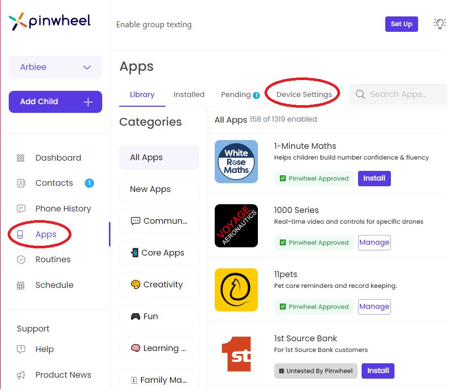 How to enable Google Play Store on your Pinwheel Phone? – Pinwheel
