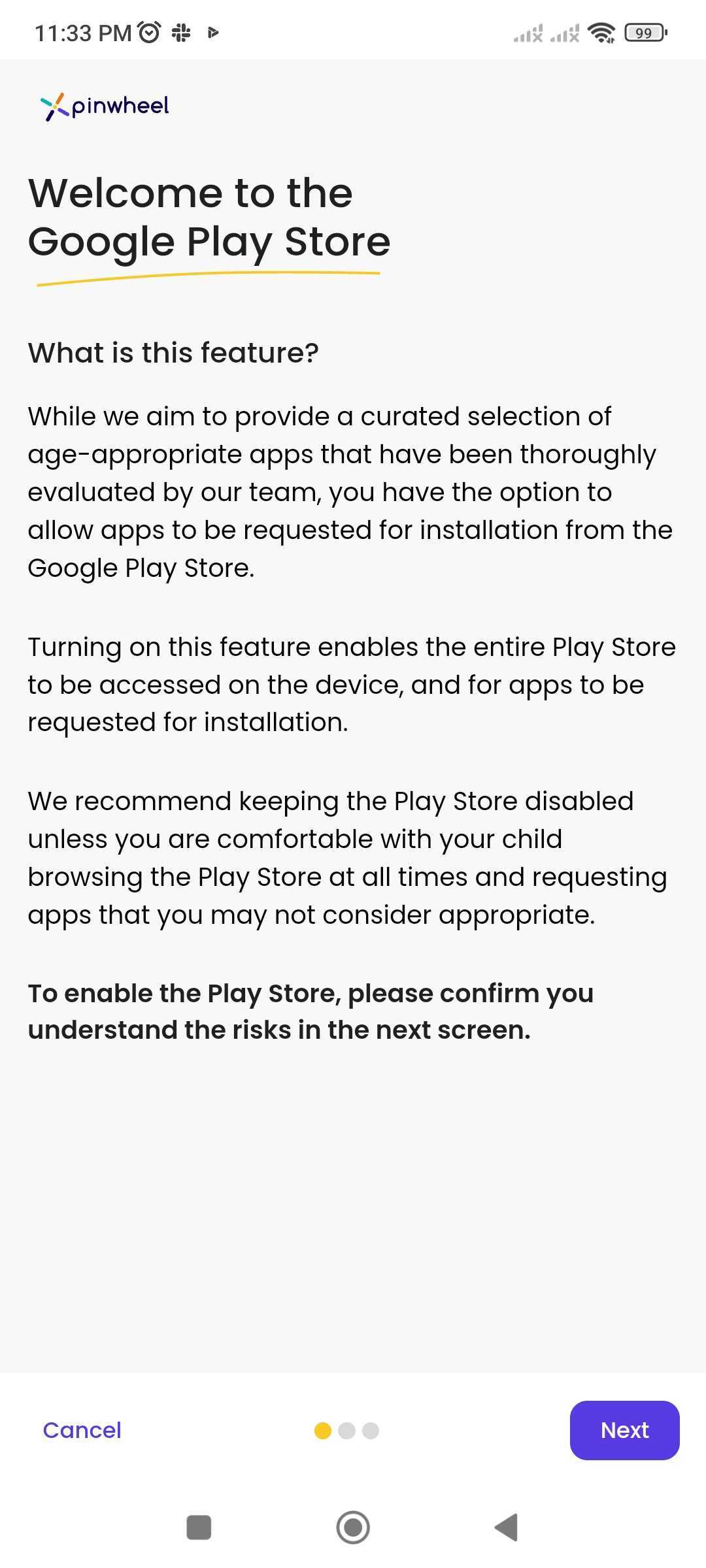 How to enable Google Play Store on your Pinwheel Phone? – Pinwheel