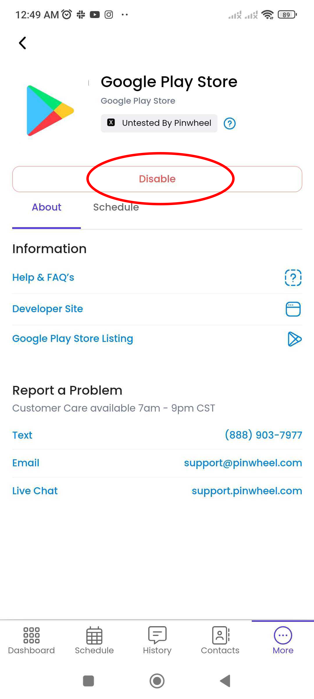How to enable Google Play Store on your Pinwheel Phone? – Pinwheel